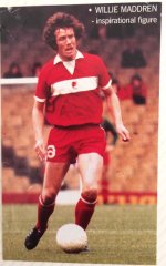 This day 1974 - The late, great, Willie Maddren scored his 1st & only ...